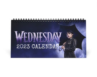 Wednesday Addams Calendar - Etsy