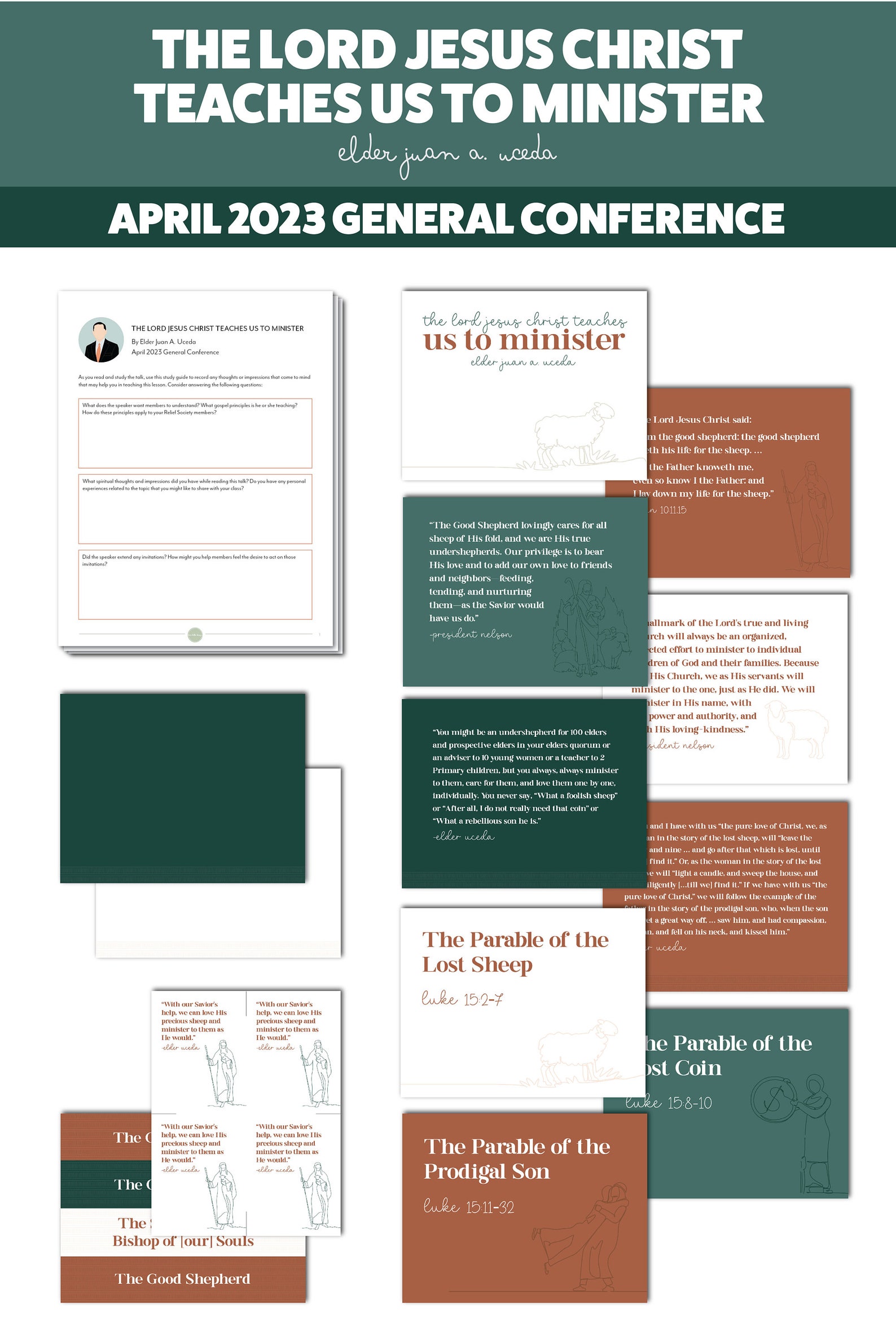 Elder Juan A. Uceda the Lord Jesus Christ Teaches Us to - Etsy