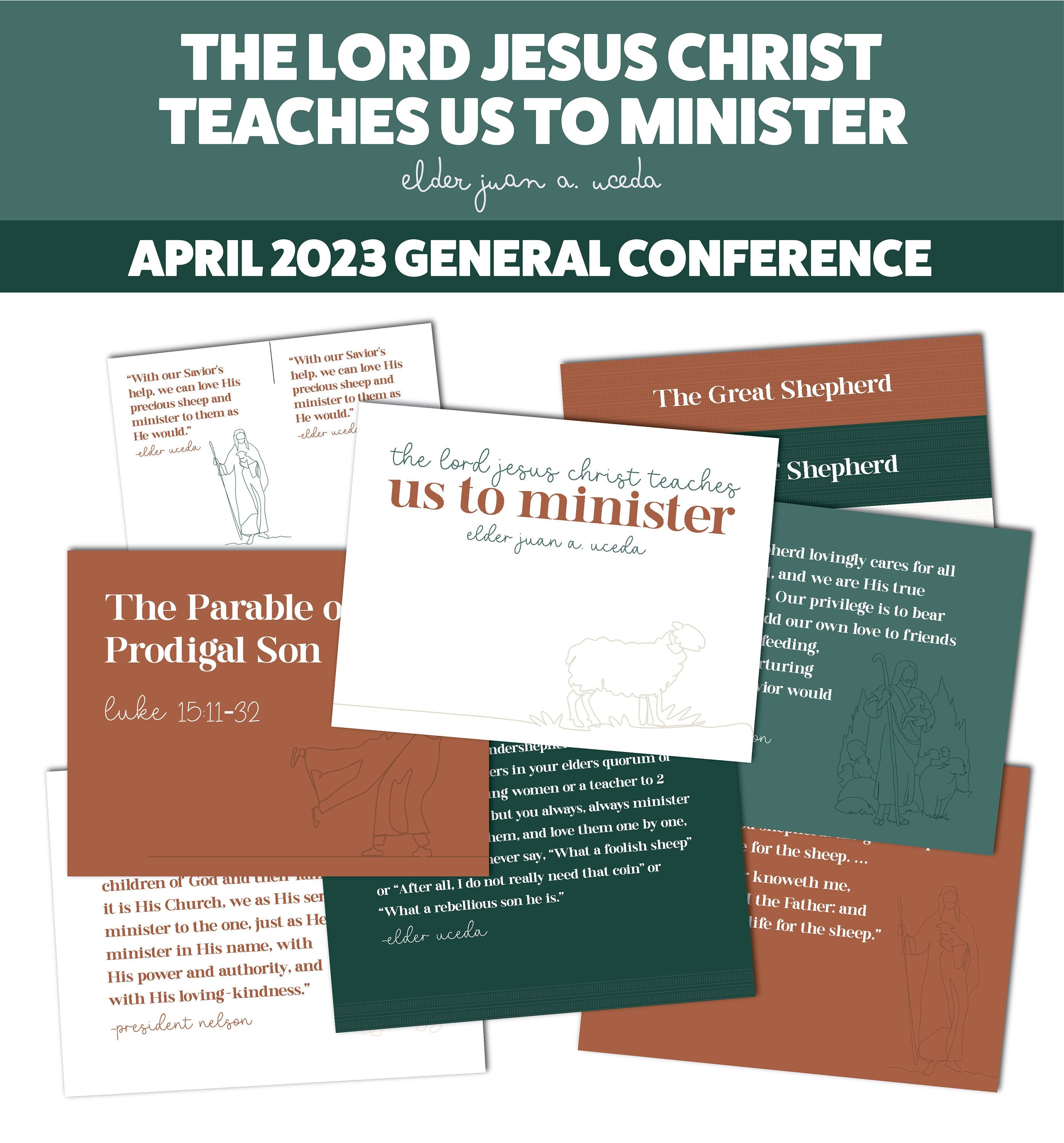 Elder Juan A. Uceda the Lord Jesus Christ Teaches Us to - Etsy