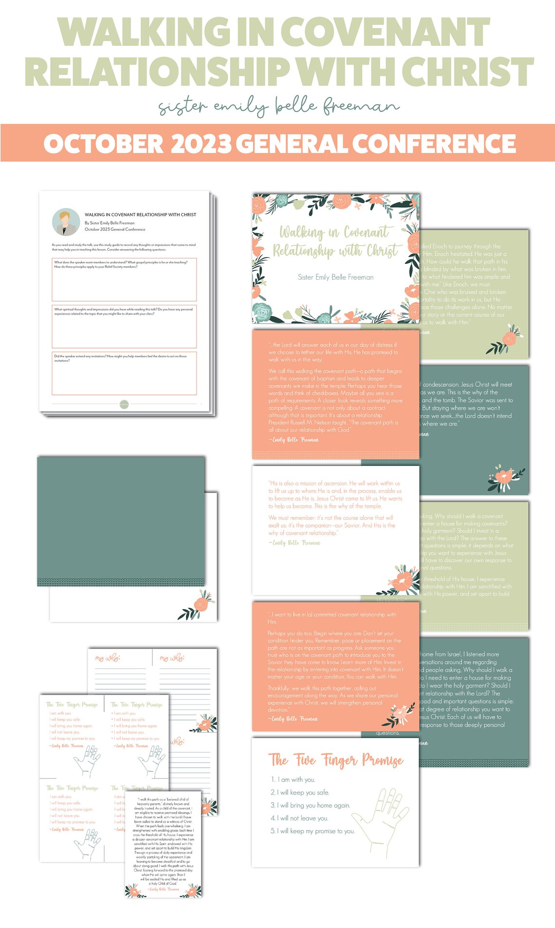 Sister Emily Belle Freeman "walking in Covenant Relationship With ...