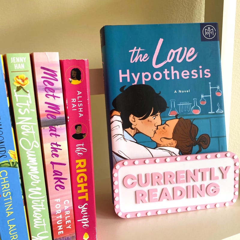 Custom Library Book Shelf Sign - Etsy