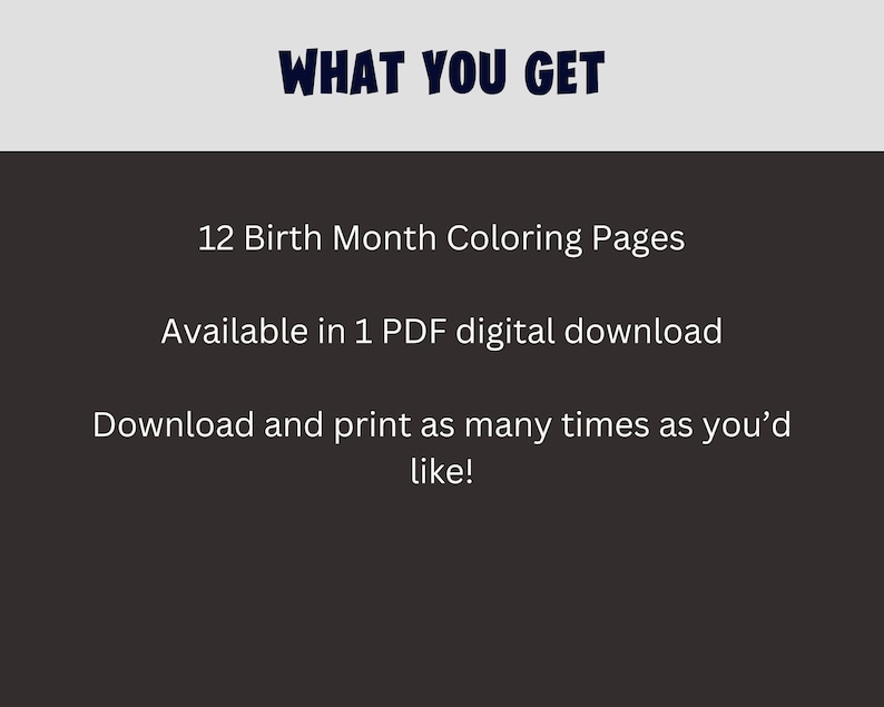 Birth Flower Coloring Pages, Set of 12, Monthly Coloring Pages, Birth ...