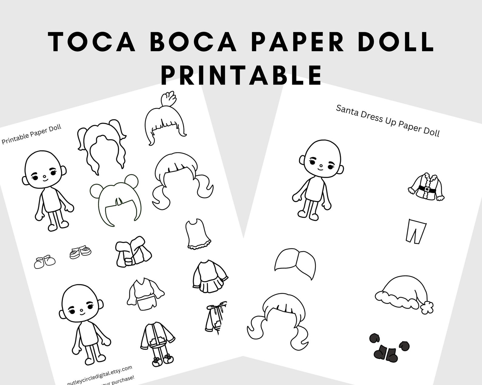Printable Toca Boca Inspired Printable Blind Bags - Fun and Creativity ...