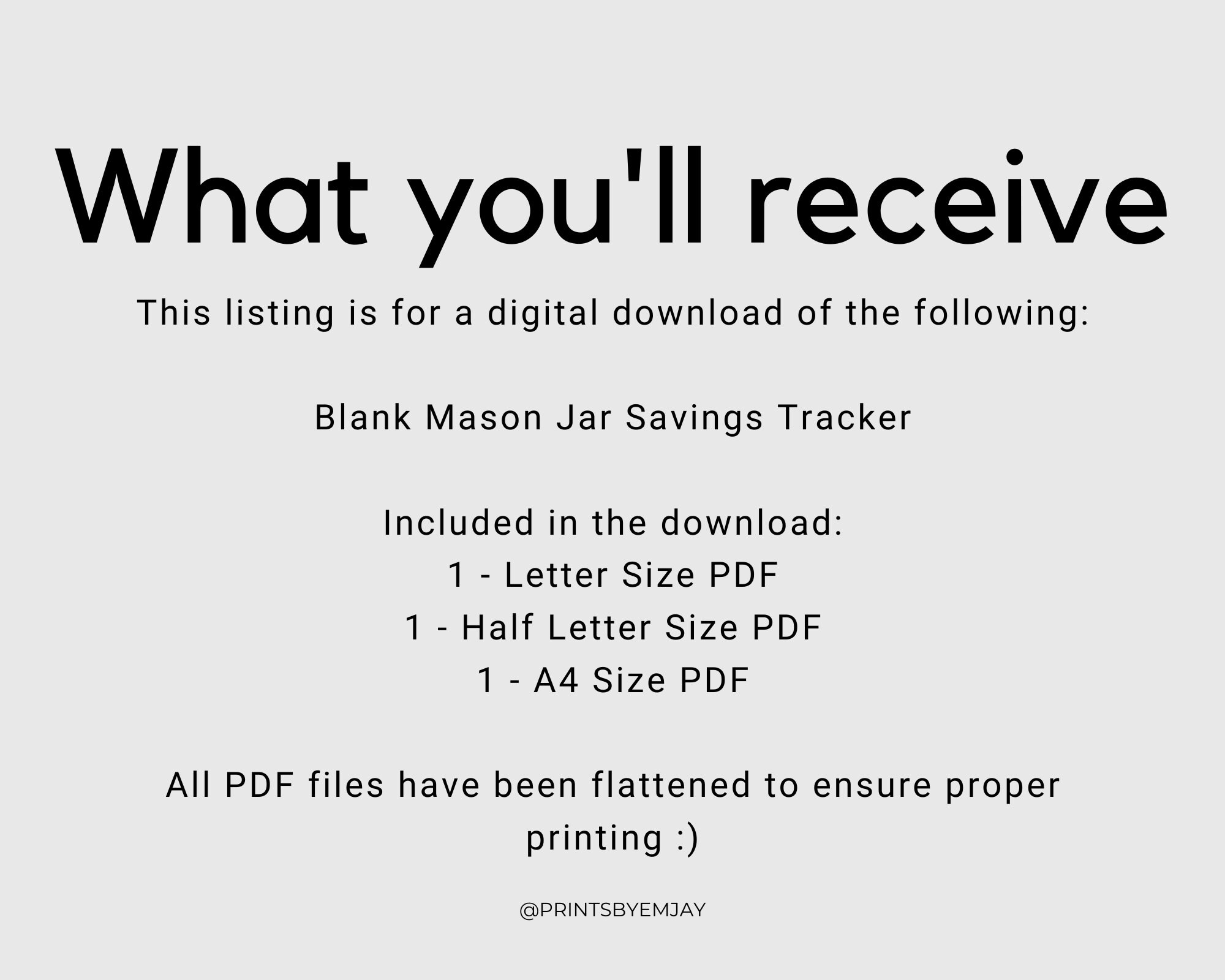 Jar Savings Challenge Printable Money Challenge Mason Jar Savings ...