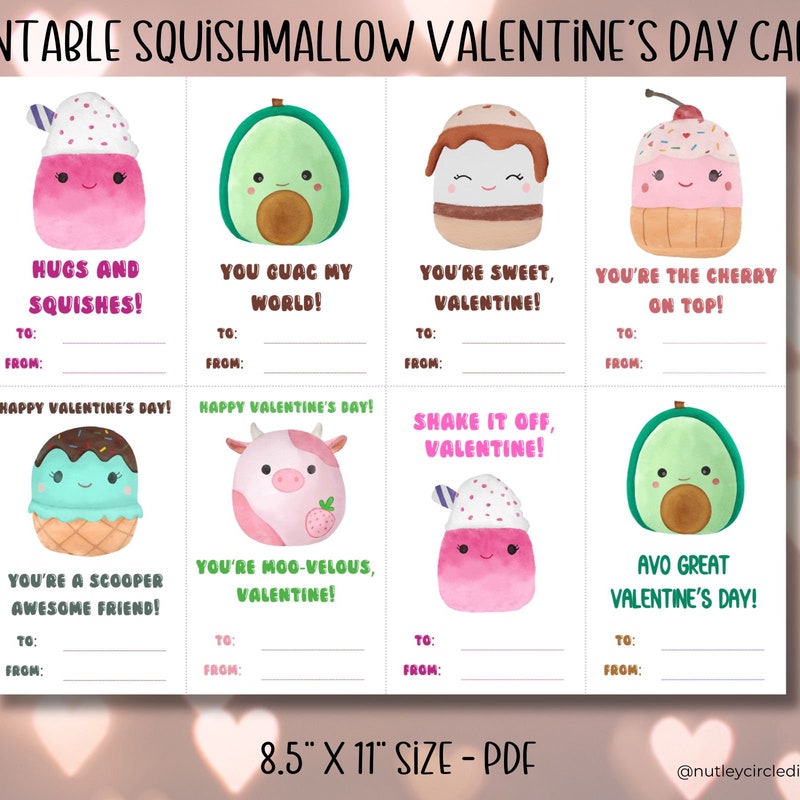 Squishy Valentine - Etsy
