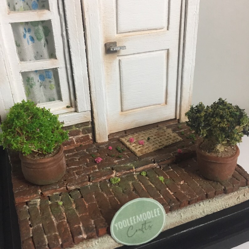Handmade Miniature Diorama Scene “welcome Home” – Tiny House Room ...