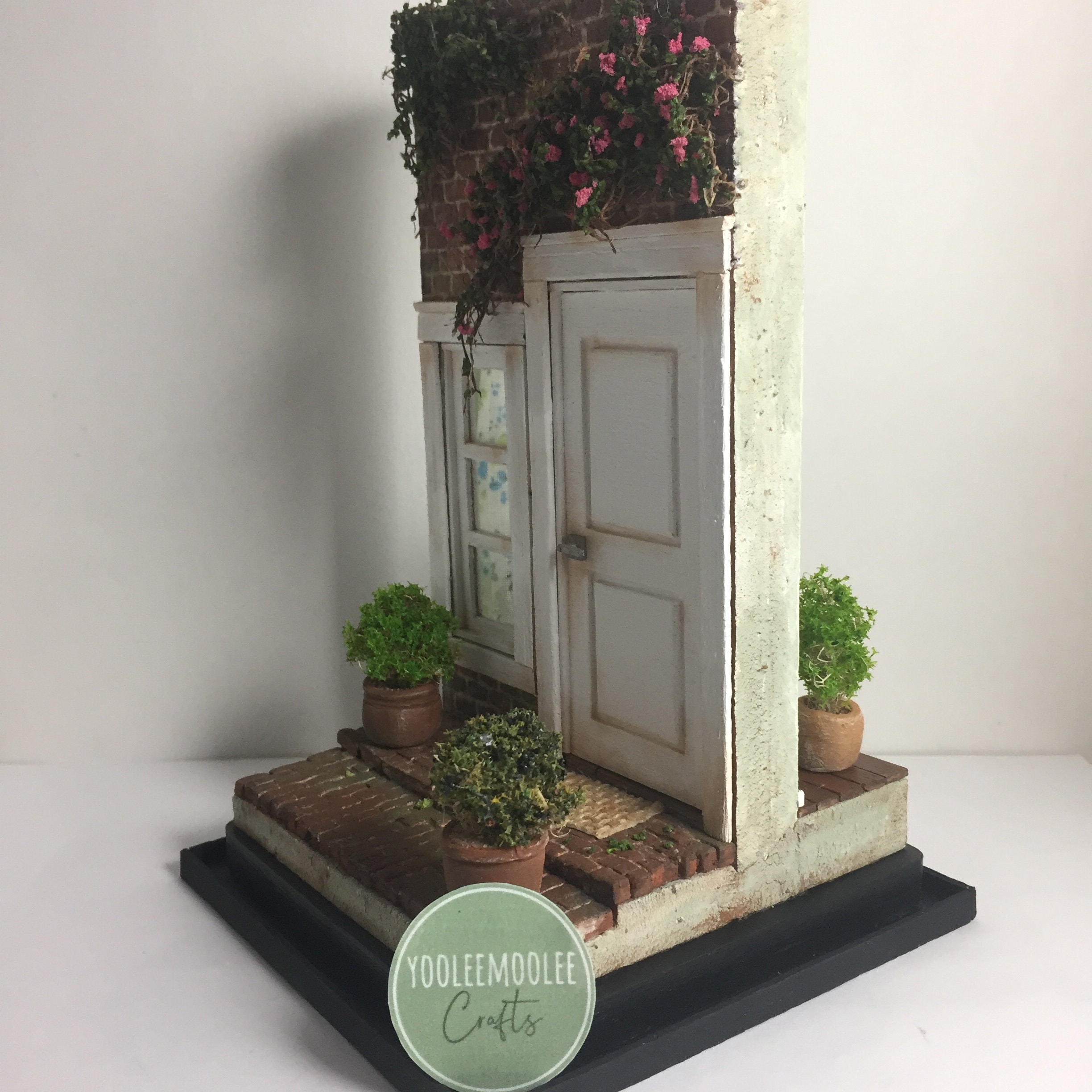 Welcome Home Two-sides Handmade Miniature Diorama Scene Mini Tabletop ...