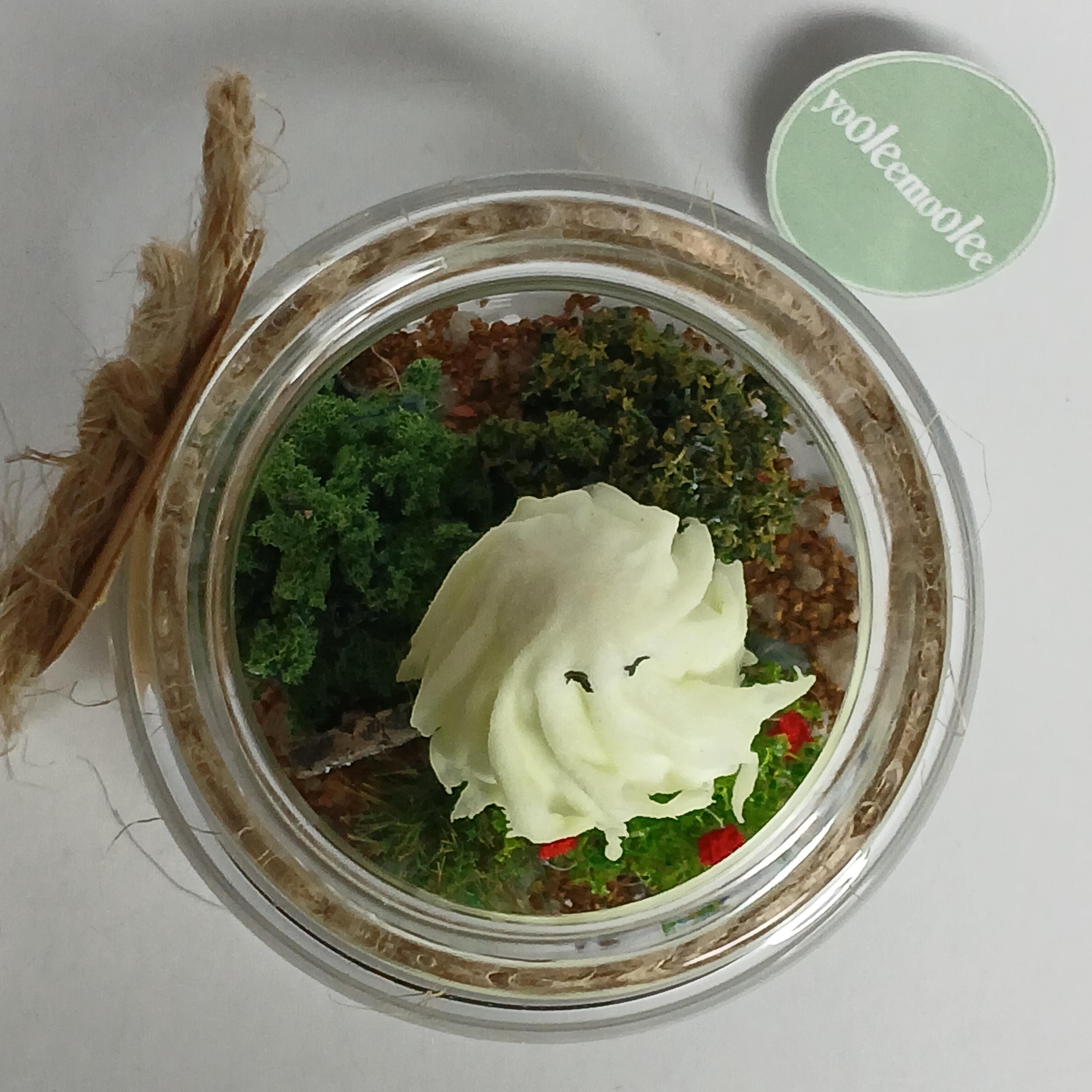 Pet Ghost in a Jar Flowy Sheet Ghost Glow in the Dark Handmade ...