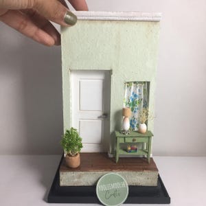 Handmade Miniature Diorama Scene “welcome Home” – Tiny House Room ...