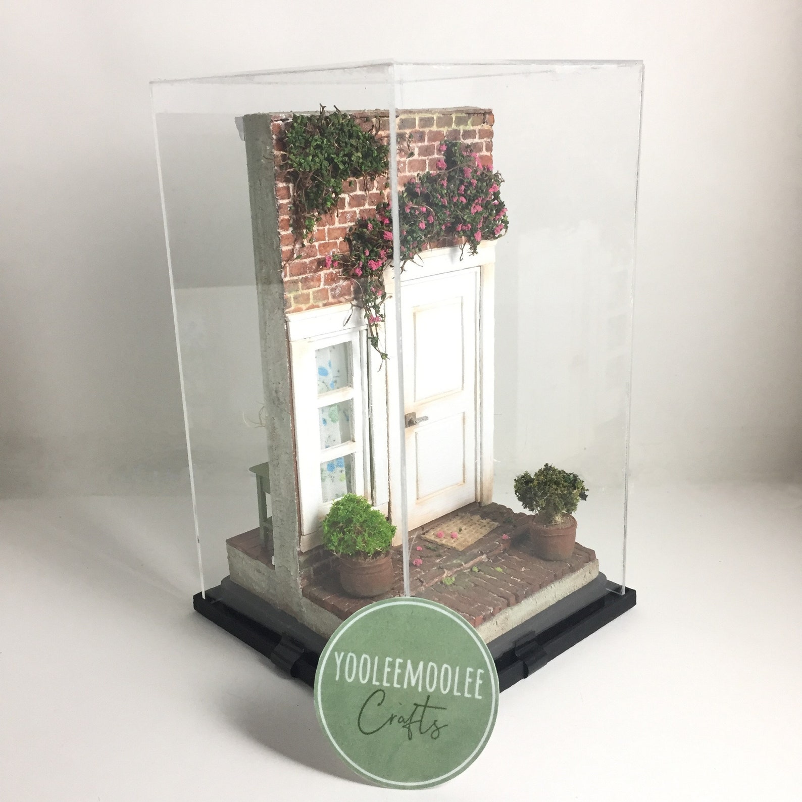 Handmade Miniature Diorama Scene “welcome Home” – Tiny House Room ...