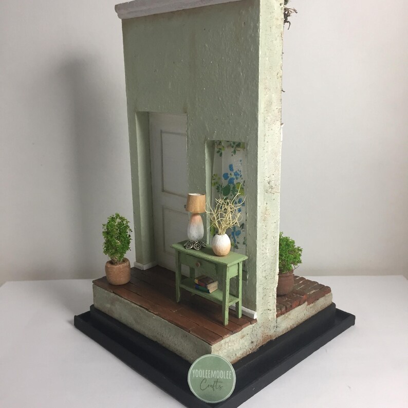 Handmade Miniature Diorama Scene “welcome Home” – Tiny House Room ...