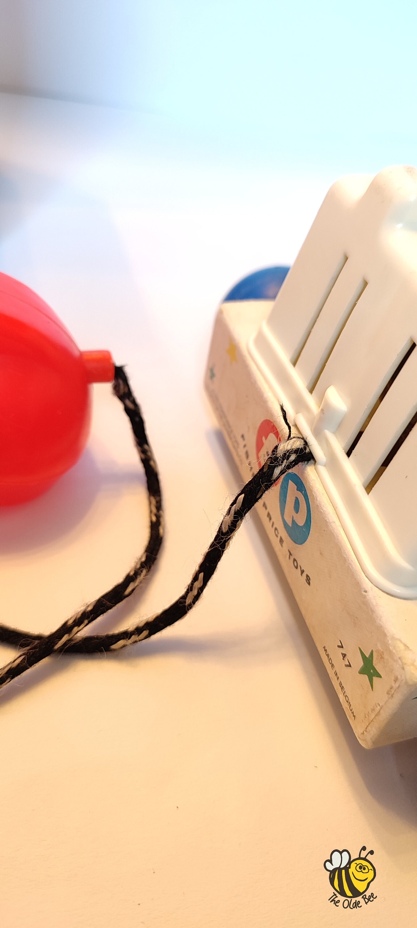 Vintage Fisher Price Chatter Telephone #747 With Box, Made in Belgium ...