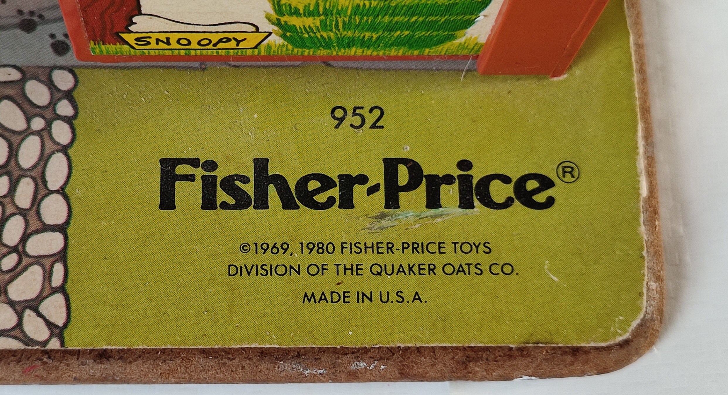 Vintage Fisher Price Play Family House brown House 952 Complete, With ...