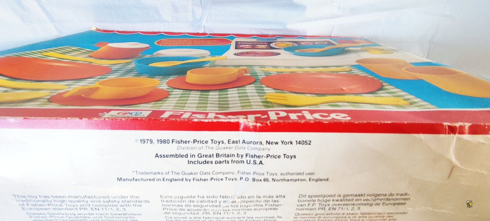 Vintage Fisher Price Kitchen Set #919, Complete With Box, Made in UK ...