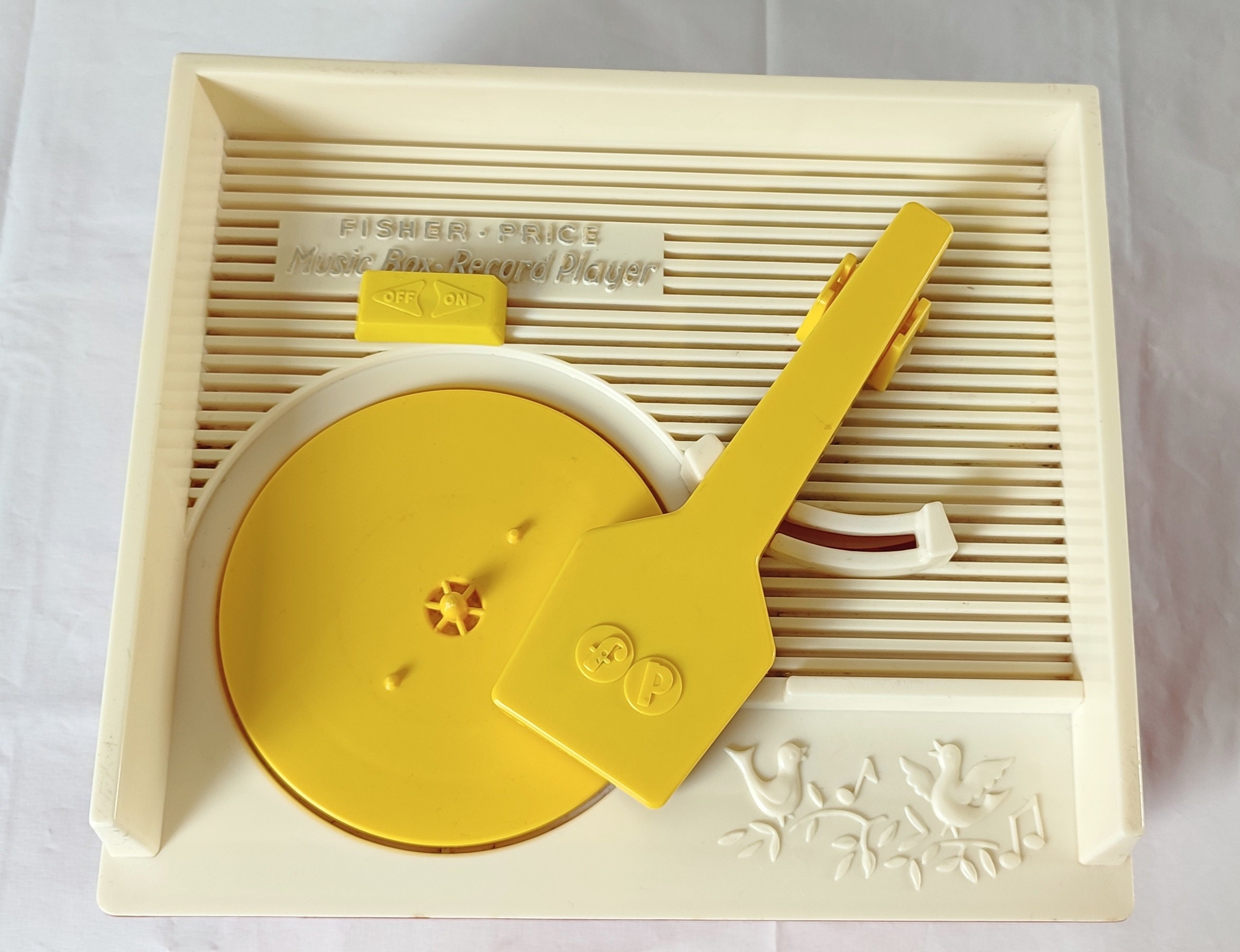 Vintage Fisher Price Music Box Record Player 995 1971, Made in USA - Etsy