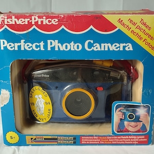 Vintage Fisher Price Perfect Shot Photo 110 Camera #3815 With Original ...