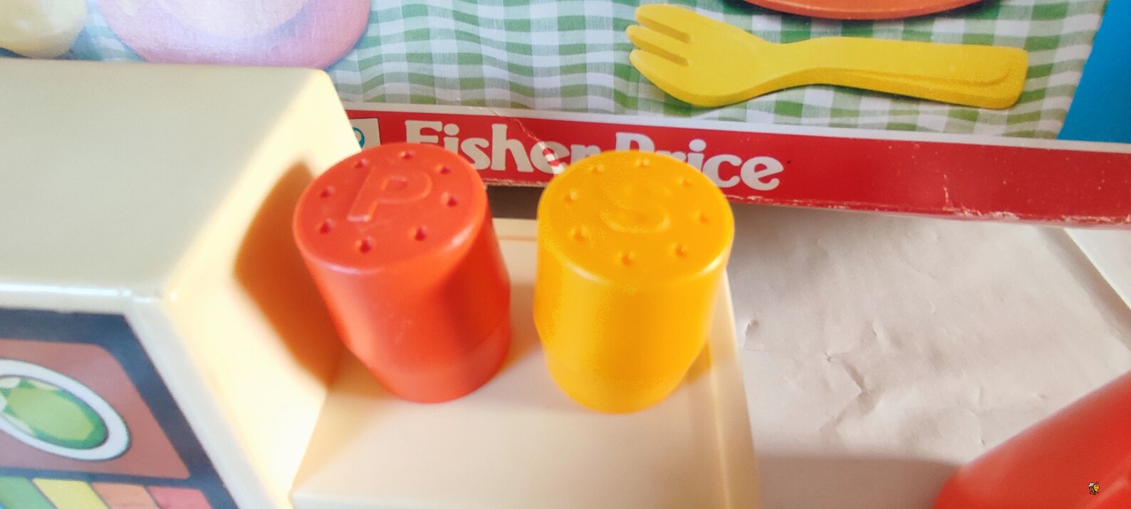 Vintage Fisher Price Kitchen Set #919, Complete With Box, Made in UK ...