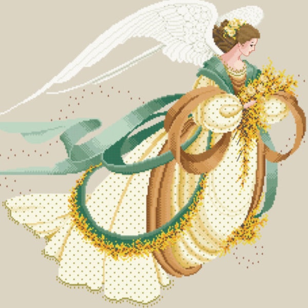 Angel Cross Stitch - Etsy