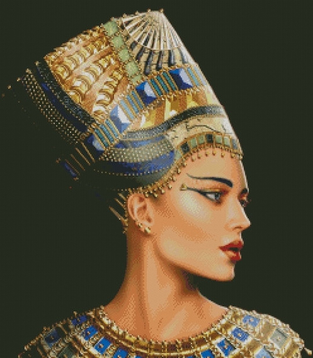 SAGA Cross Stitch Pattern Pdf Xsd Profile Queen EGYPT QUEEN Cross ...