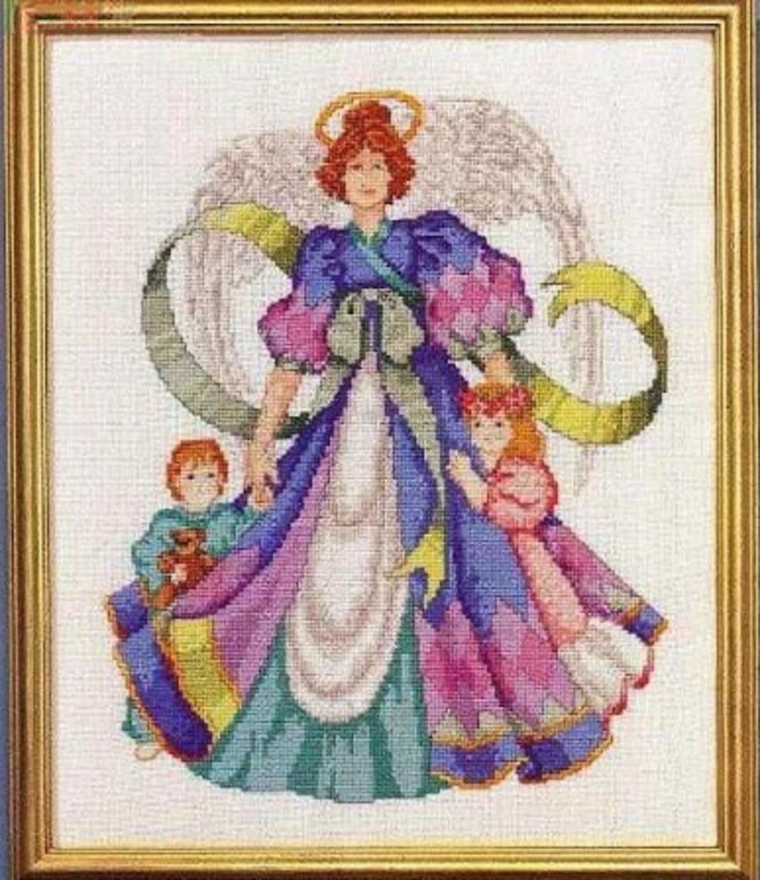 SAGA Cross Stitch Pattern Pdf Xsd My Baby ANGEL Cross Stitch Mother ...