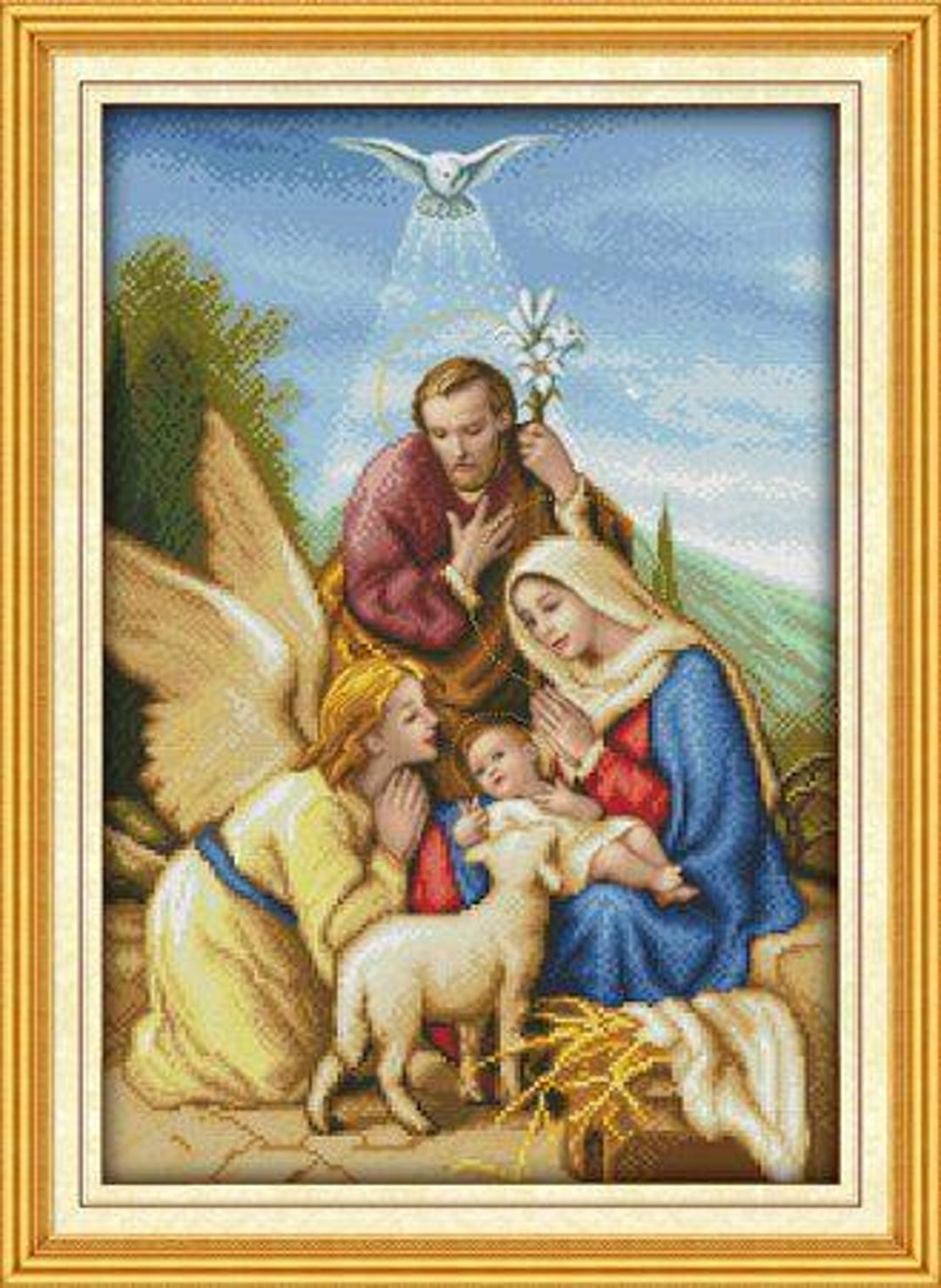 SAGA Cross Stitch Pattern Pdf Xsd CHRISTMAS NATIVITY Scene Religious ...