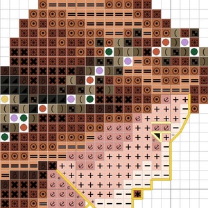 Cross Stitch Pattern SAGA Pdf Xsd Season AUTUMN WOMAN Cross Stitch Lady ...