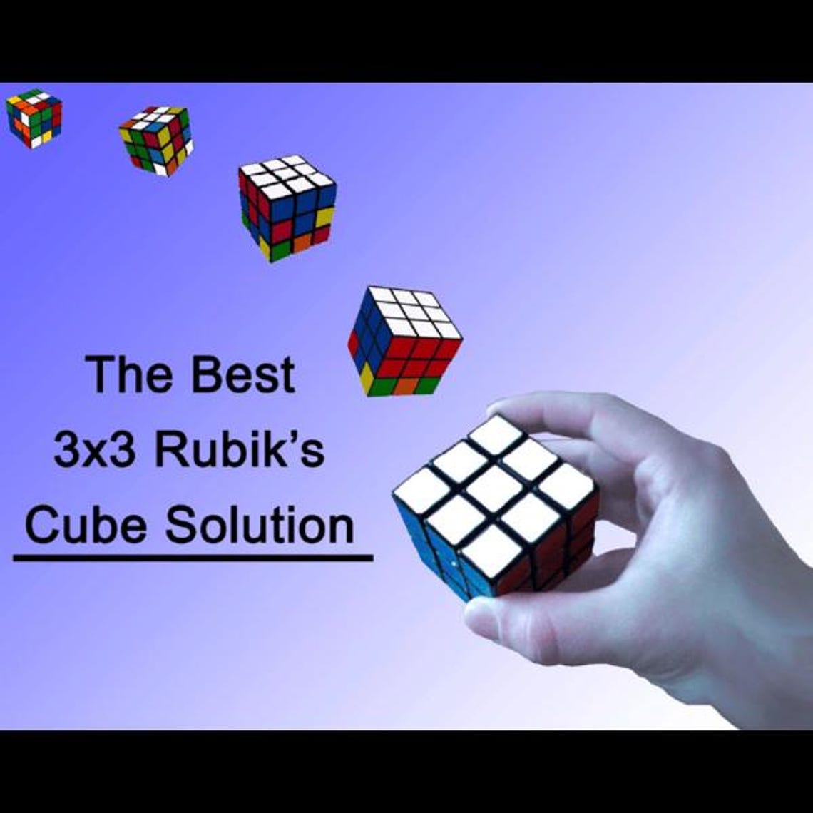 The Best 3x3 Rubik's Cube Directions - Etsy