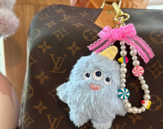 Fuzzy Monster Friend - Etsy