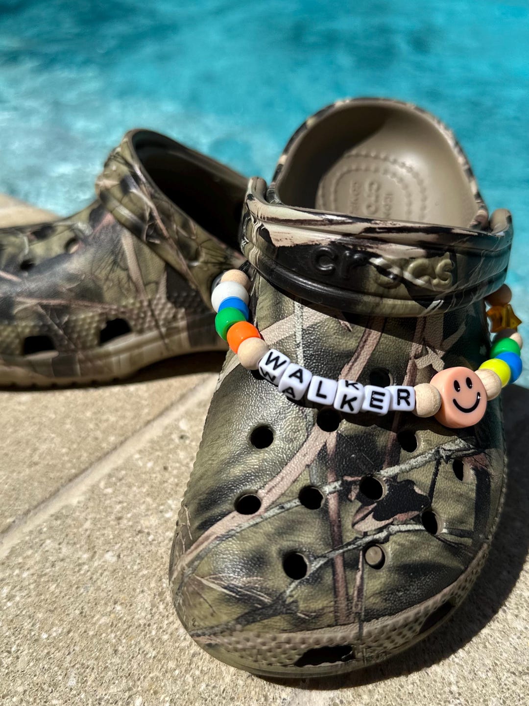 Custom Kid's Croc Charm | Child Size Shoe Chain | Personalized Name ...