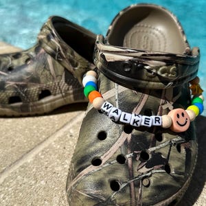 Custom Kid's Croc Charm | Child Size Shoe Chain | Personalized Name ...