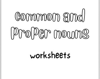 Montessori Grammar Worksheets - Etsy