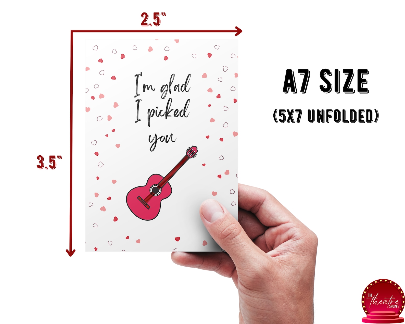 Musical Valentine's Day Card | Music Pun Card | Printable Music-themed ...