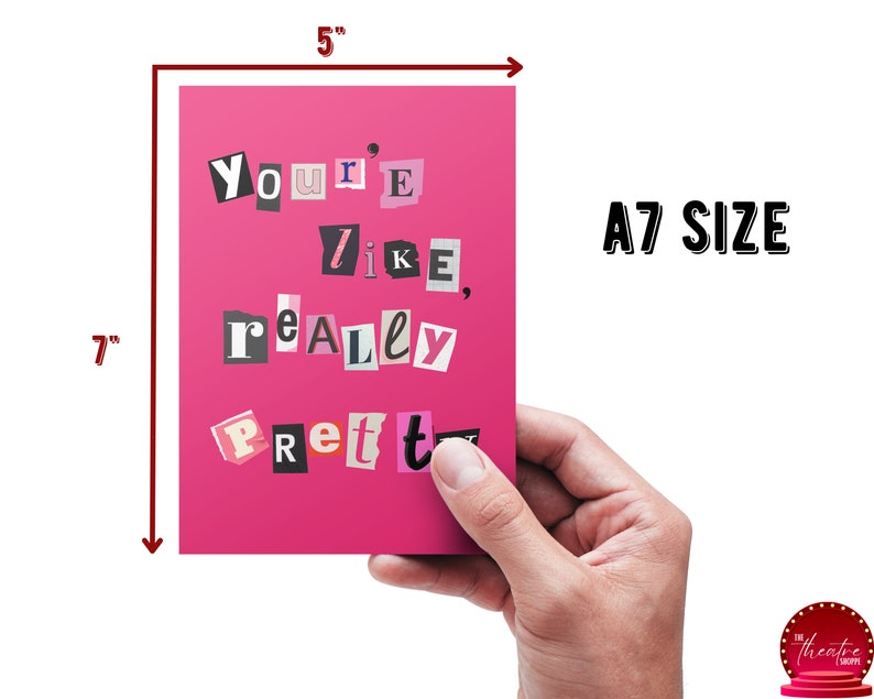 Printable Mean Girls Birthday Card Mean Girls Quote Download and Print ...