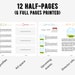 Theatre Playbill Program Canva Template: 12-page Printable (digital ...