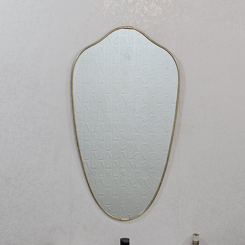Bronze Wavy Mirror - Etsy