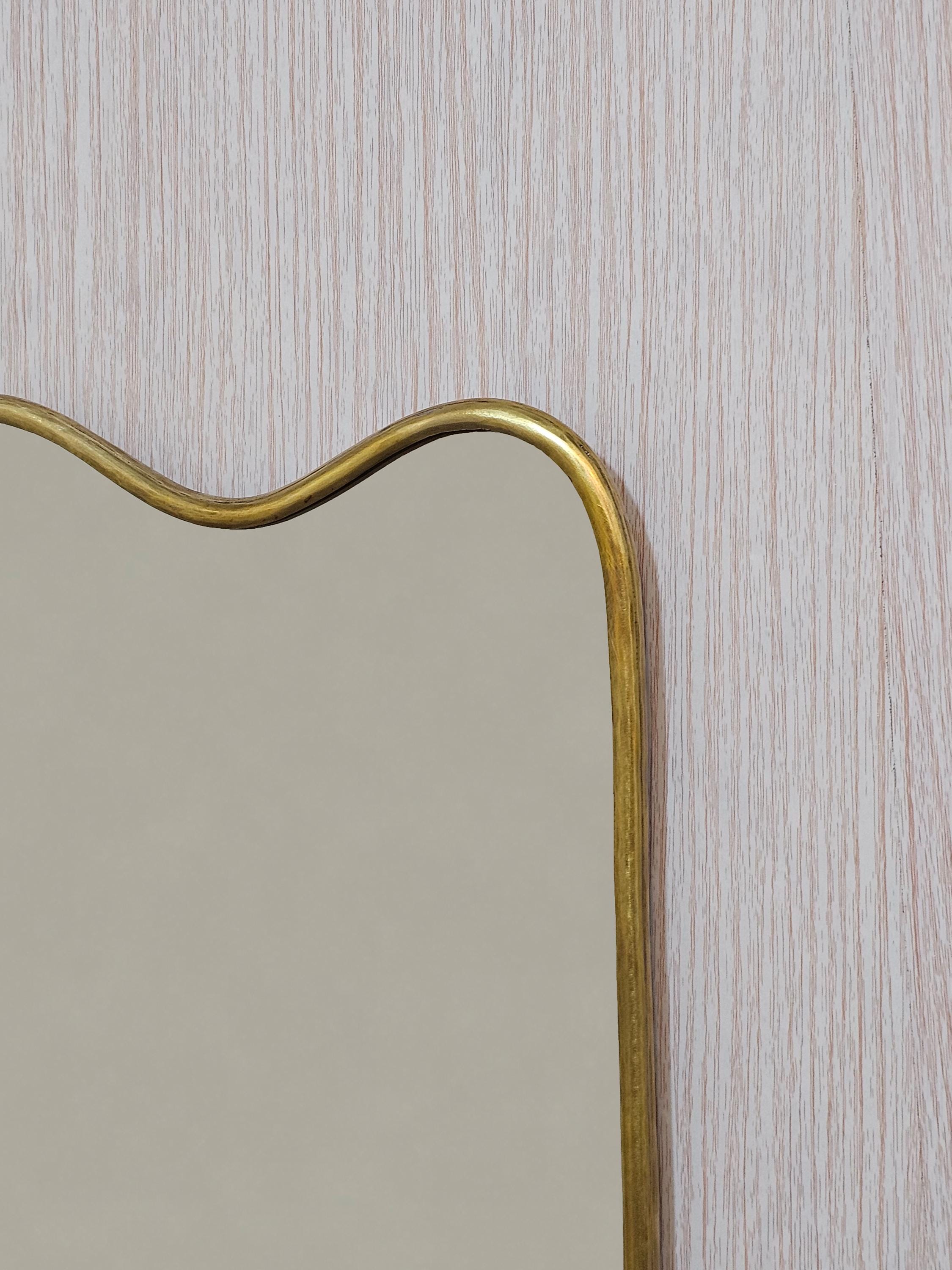 Asymmetrical Wavy Rectangle Mirror Home Decor Bathroom Modern Wall ...