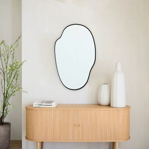 Puddle Mirror Asymmetrical Mirror, Irregular Gold Mirror - Etsy