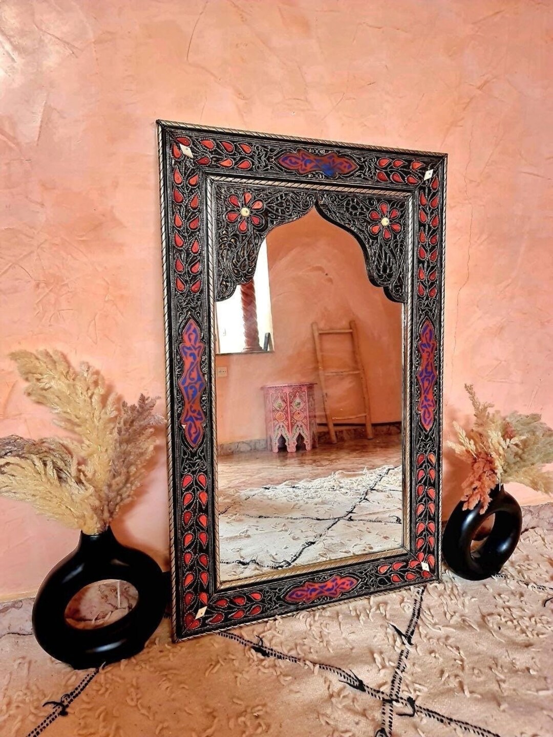 Moroccan Mirror, Large Mirror, Big Mirror, Handmade Mirror, Hand ...