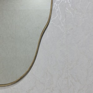 Puddle Mirror Asymmetrical Mirror, Irregular Gold Mirror - Etsy