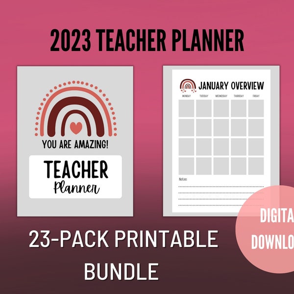 Teacher Diary - Etsy