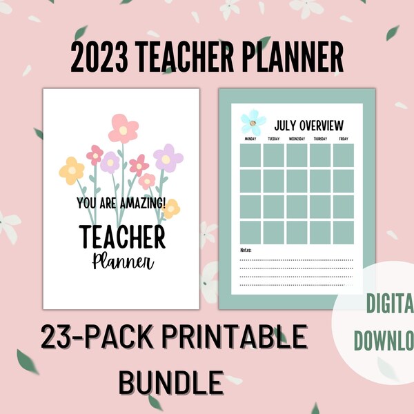 Teacher Diary - Etsy