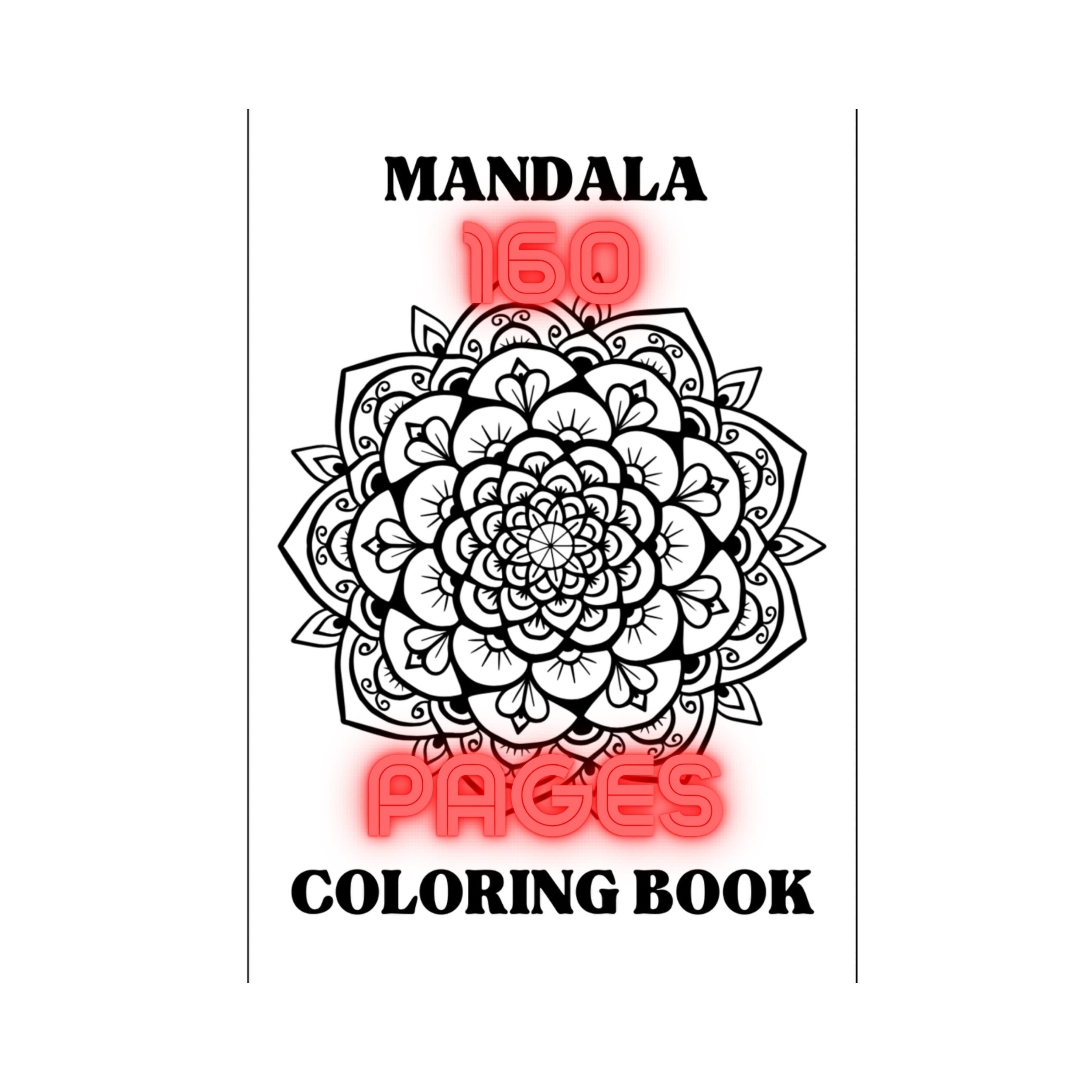 160 Printables, Colorful Coloring Book, Direct Download, Animated ...