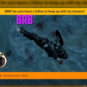 Bouncing BRB Twitch Overlay (DVD Logo Screen Saver Animation) for ...