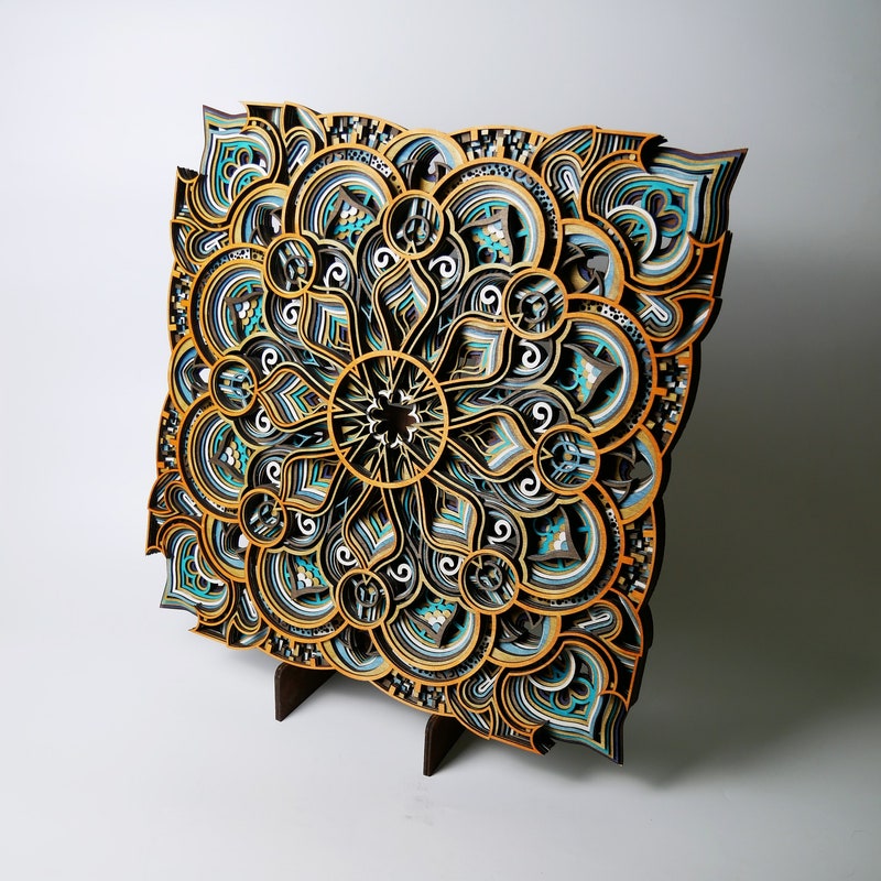 Layered Wood Art - Etsy