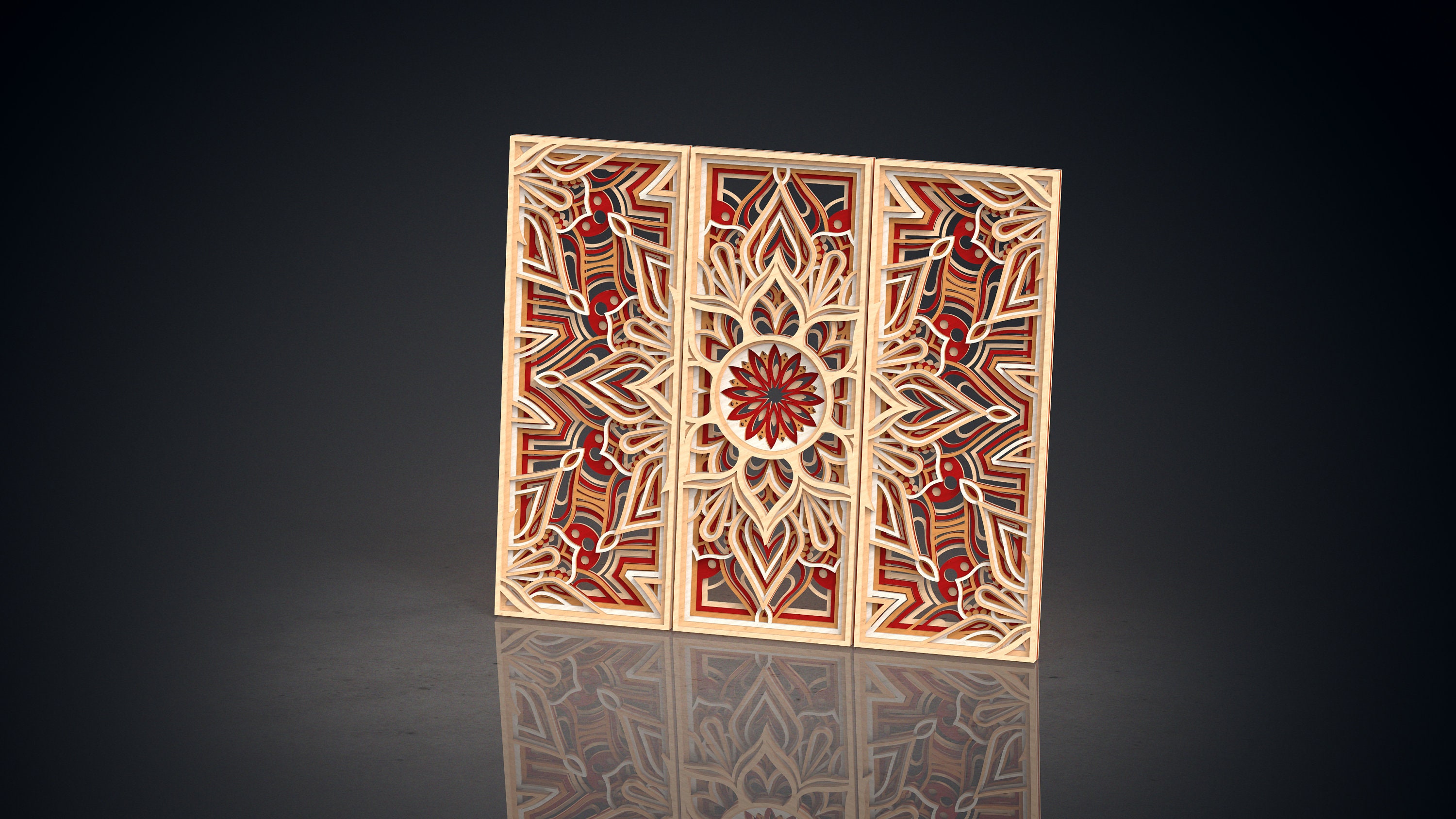 Multilayer Layer Design, Laser Cut, SVG, Ai, Dxf, Dwg, Png, Jpg, Pdf - Etsy
