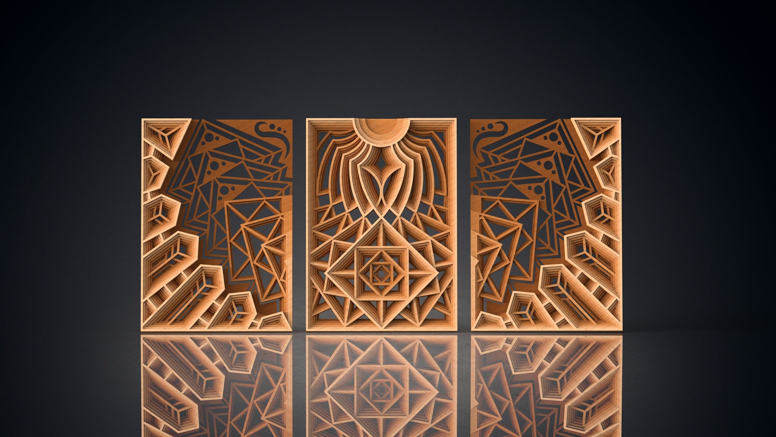 Multilayer Layer Design, Laser Cut, SVG, Ai, Dxf, Png, Jpg, Pdf - Etsy