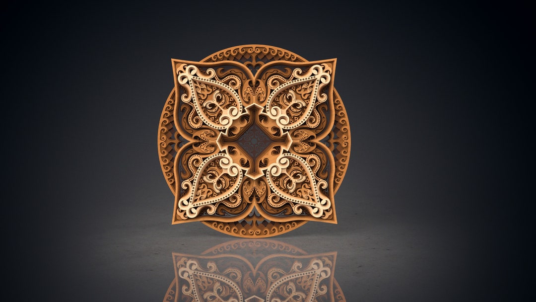 Multilayer Layer Design, Laser Cut, SVG, Ai, Dxf, Png, Jpg, Pdf - Etsy