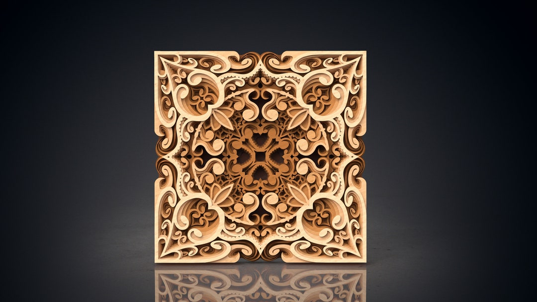 Multilayer Layer Design, Laser Cut, SVG, Ai, Dxf, Png, Jpg, Pdf - Etsy