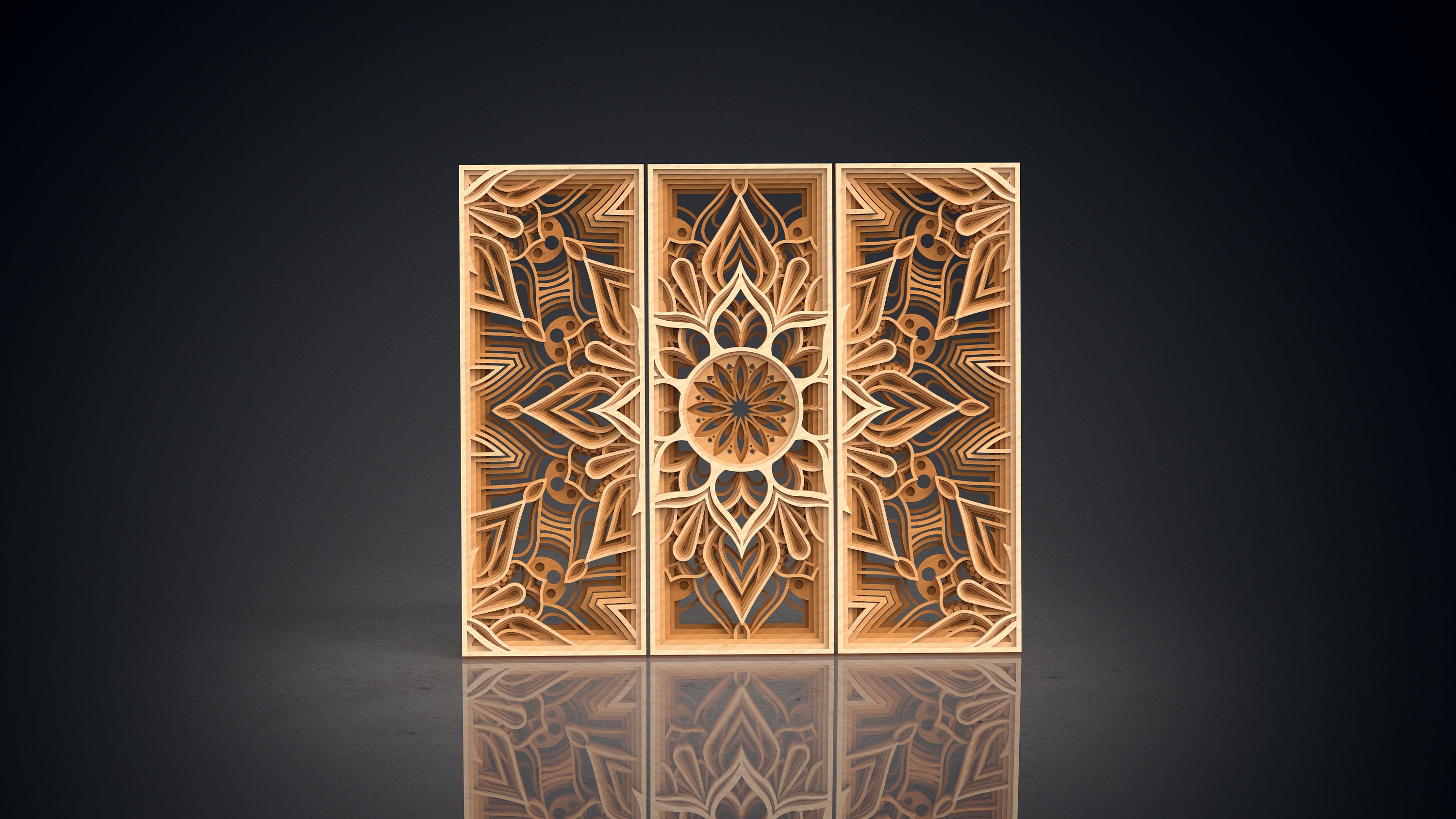 Multilayer Layer Design, Laser Cut, SVG, Ai, Dxf, Dwg, Png, Jpg, Pdf - Etsy