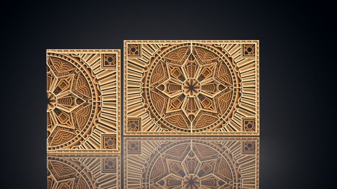 Multilayer Layer Design, Laser Cut, SVG, Ai, Dxf, Png, Jpg, Pdf - Etsy